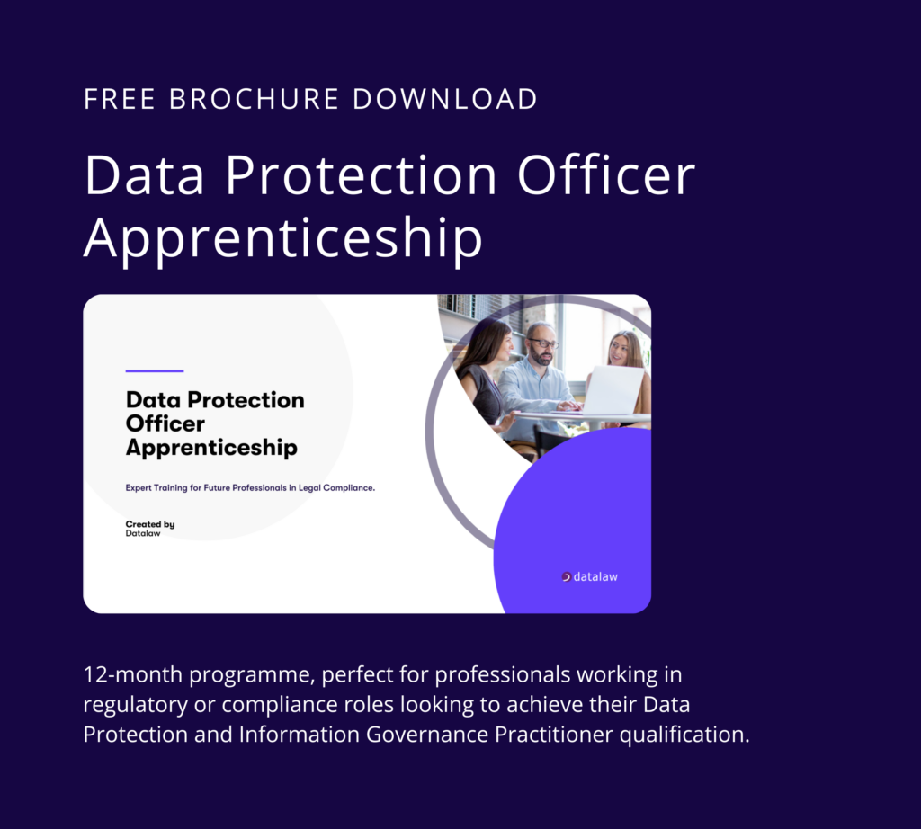 Data Protection Officer Brochure - Datalaw
