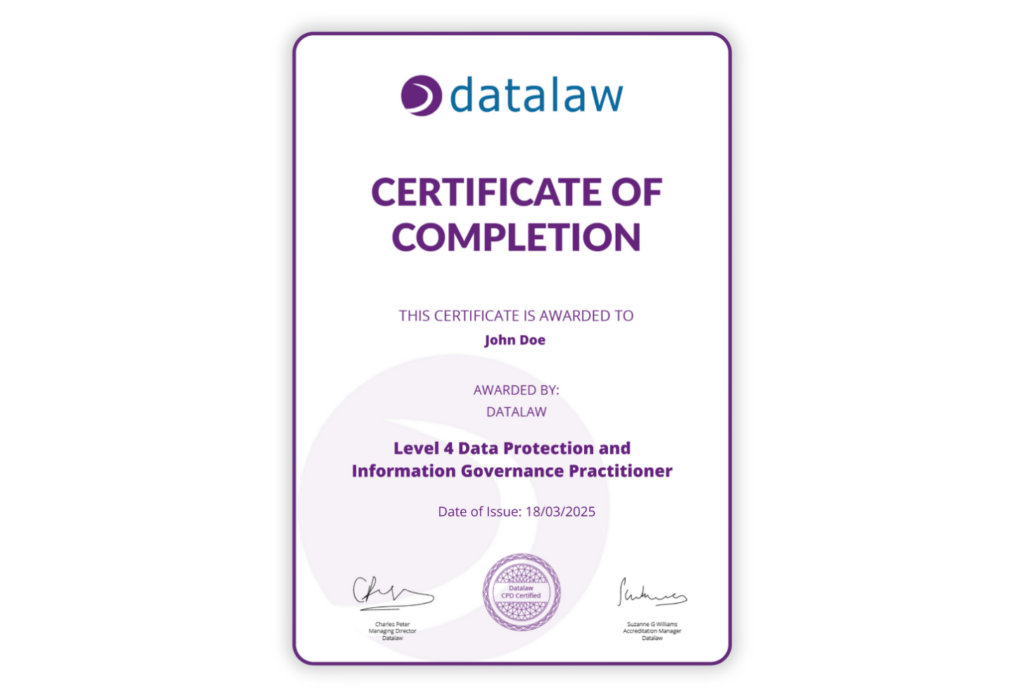 GDPR Course - Datalaw